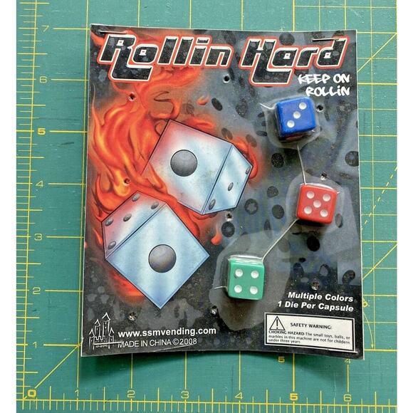 Unbranded | Toys | Vintage Rollin Hard Dice Vending Machine Display ...